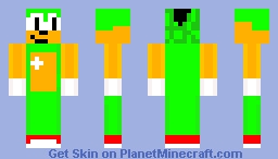 Sonic oc TJ Minecraft Skin
