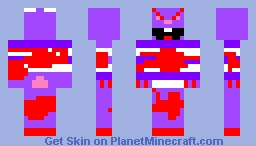 Killer Mime (HTF) Minecraft Skin