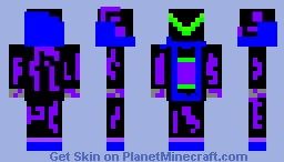 Shadow Dragon Minecraft Skin