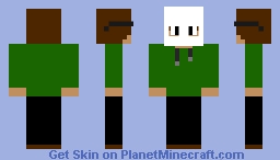 The Contoversial Youtuber Dream Minecraft Skin