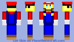Mario skin Minecraft Skin