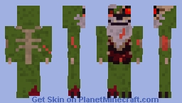 Loomian Legacy - gleaming zombie wabalisc Minecraft Skin
