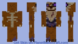 Loomian Legacy - gamnma zombie wabalisc Minecraft Skin