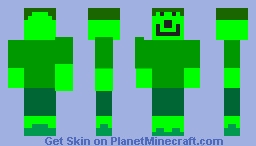 Green man Minecraft Skin