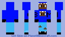 blue Minecraft Skin
