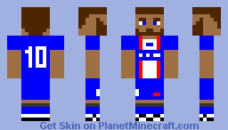 neymar Minecraft Skin