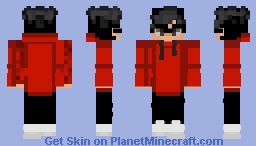 Red Intrests Minecraft Skin
