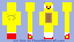 Super Sonic Minecraft Skin