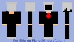 Camera Man Minecraft Skin