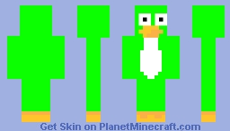 Green Peng Minecraft Skin