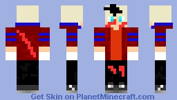 Arron a bit corrupted Minecraft Skin