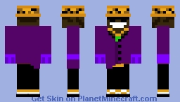 Pimp With A Jacket Minecraft Skin
