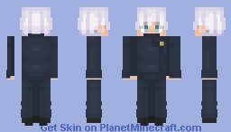 Gojo Minecraft Skin