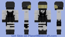 Site-82 Security Officer Light Armor Helmet (SCP) (RP) Minecraft Skin