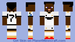 VINÍCIUS JR Minecraft Skin