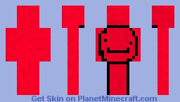 red dream Minecraft Skin