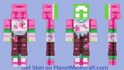 Shubble Violet Vampires Minecraft Skin