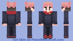 Yuji Itadori Minecraft skin Minecraft Skin