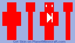 Red man Minecraft Skin