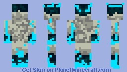 Deep dark skin Minecraft Skin