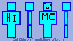 alien cat Minecraft Skin
