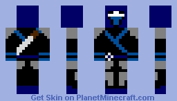 Blue Ninja 2# Minecraft Skin