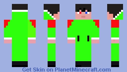 Green Minecraft Skin