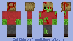 grian but zombie Minecraft Skin