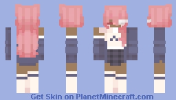 School girl Minecraft Skin