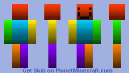 color man Minecraft Skin