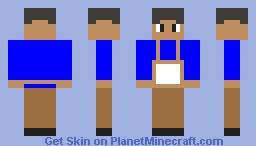 Little Gardener Boy (OC Persona Skin) Minecraft Skin