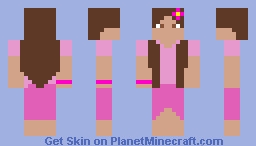 Kawai girl Minecraft Skin