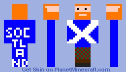 SCOTLLLLLLLLLAND FOREVER!!!!!!!!!!!!!!!!!!!!!!!!!!!! Minecraft Skin