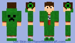 Explosive Gamer Minecraft Skin