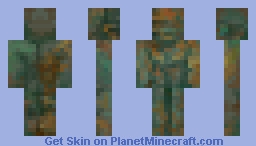 Copper man Minecraft Skin