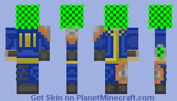 Fallout ComicWhiteGuy Minecraft Skin