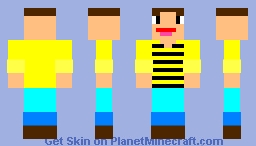 Stripy Mal Minecraft Skin