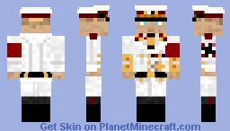 White German Uniform Minecraft Skin