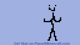 stickman Minecraft Skin