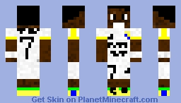 Vinicius Jr (Real Madrid) Minecraft Skin