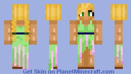 Country girl prom night Minecraft Skin