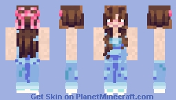 Claire with bow Minecraft Skin