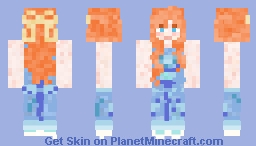 Red head and bow Minecraft Skin