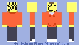 Charlie from Smiling Friends Minecraft Skin