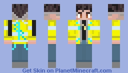 Cyberpunk-2nd-fixed edition Minecraft Skin