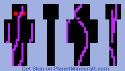 Corrupted skin Minecraft Skin