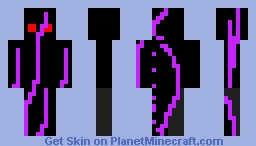 Corrupted skin Minecraft Skin