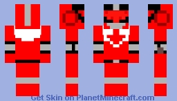 Time Force Red Ranger | Alex Drake | Power Rangers Time Force Minecraft ...