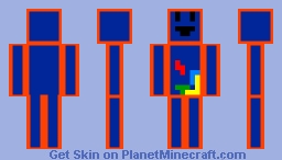 tetris guy Minecraft Skin