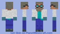 Future Professor Steve [E.S. Series: The Time Machine] Minecraft Skin